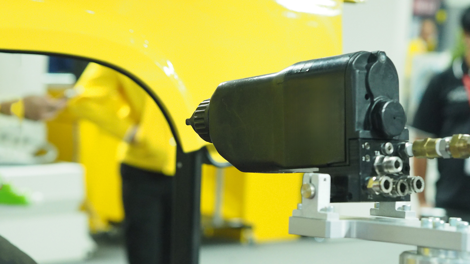 Enhancing precision in paint spraying with sensors and switches ...